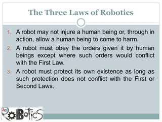 1. introduction to robot | PPTX