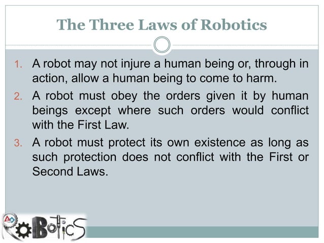 1 Introduction To Robot Pptx Robotics Technology And Computing