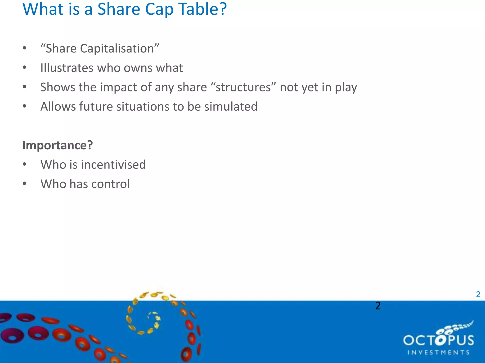 Cap table basics | PPTX