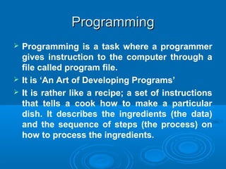 1. overview of c | PPT