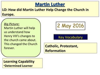 1. Reformation & Martin Luther | PPT