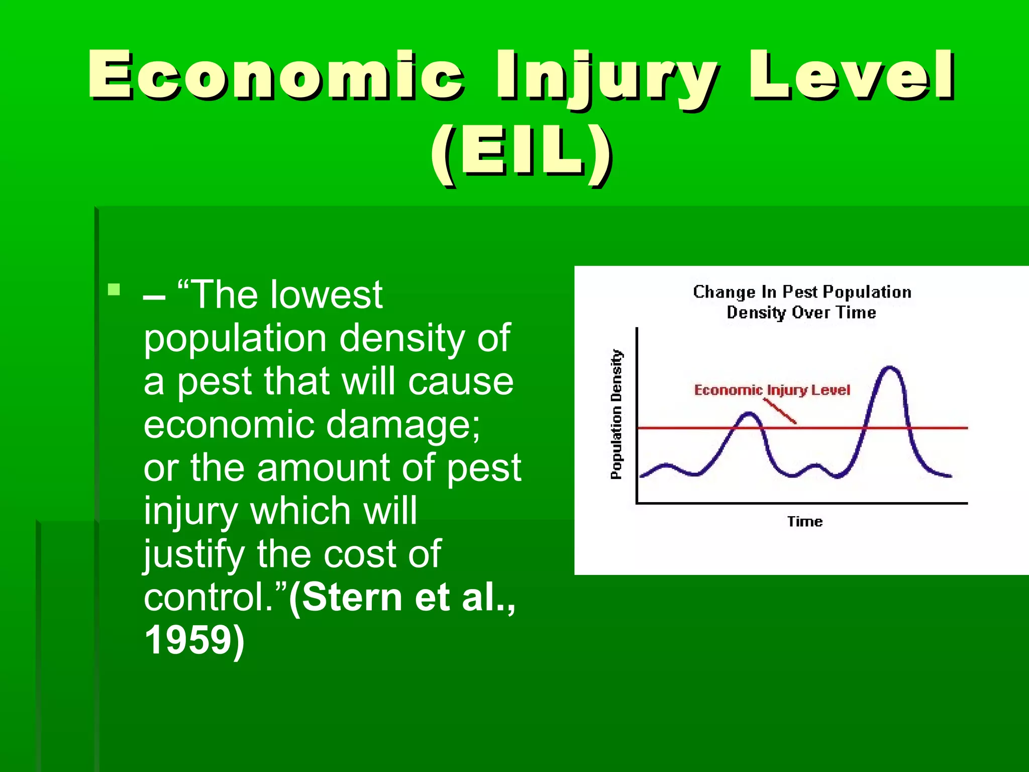 Economic Concept of Pest Management | PPT