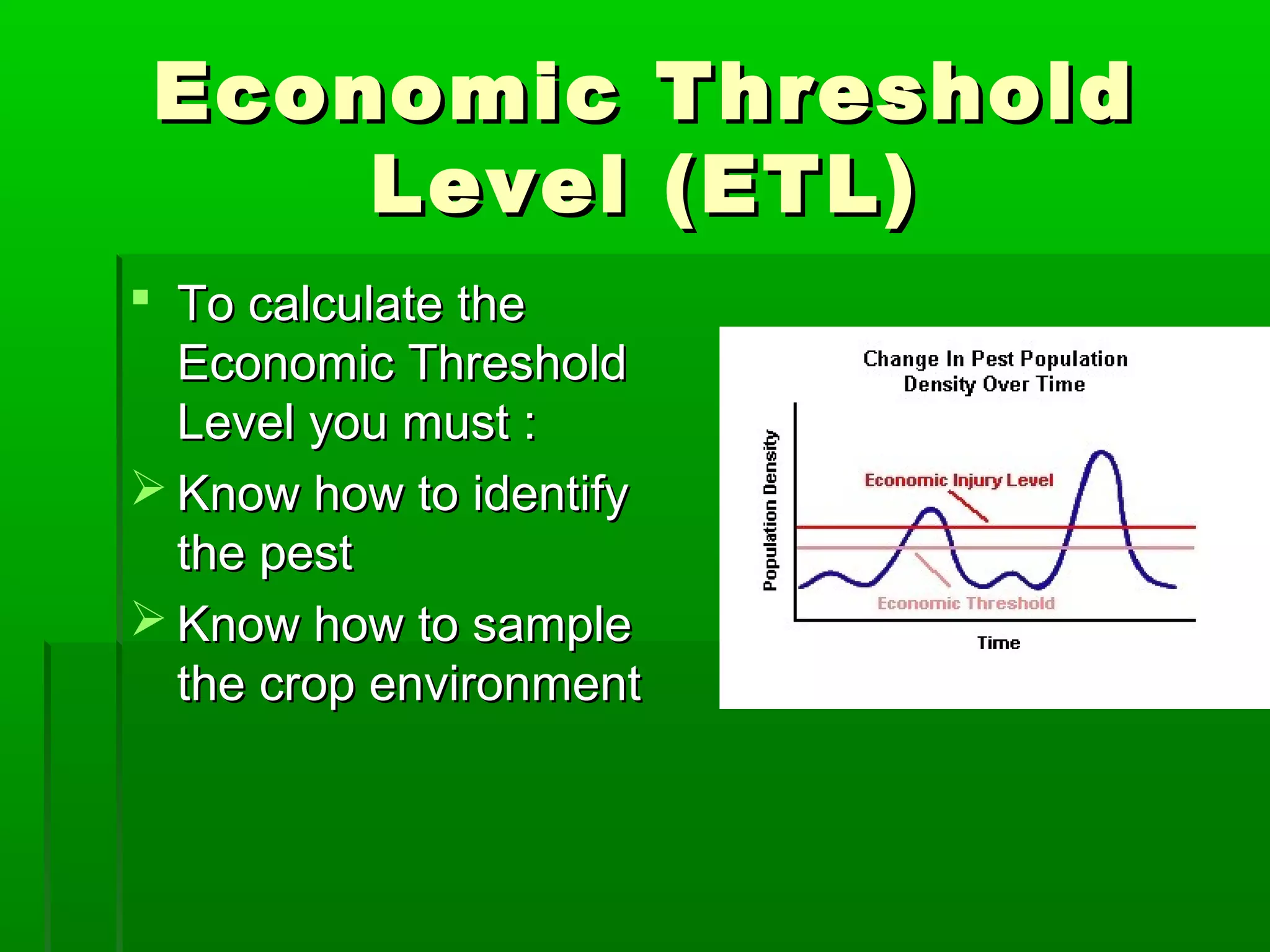 Economic Concept of Pest Management | PPT