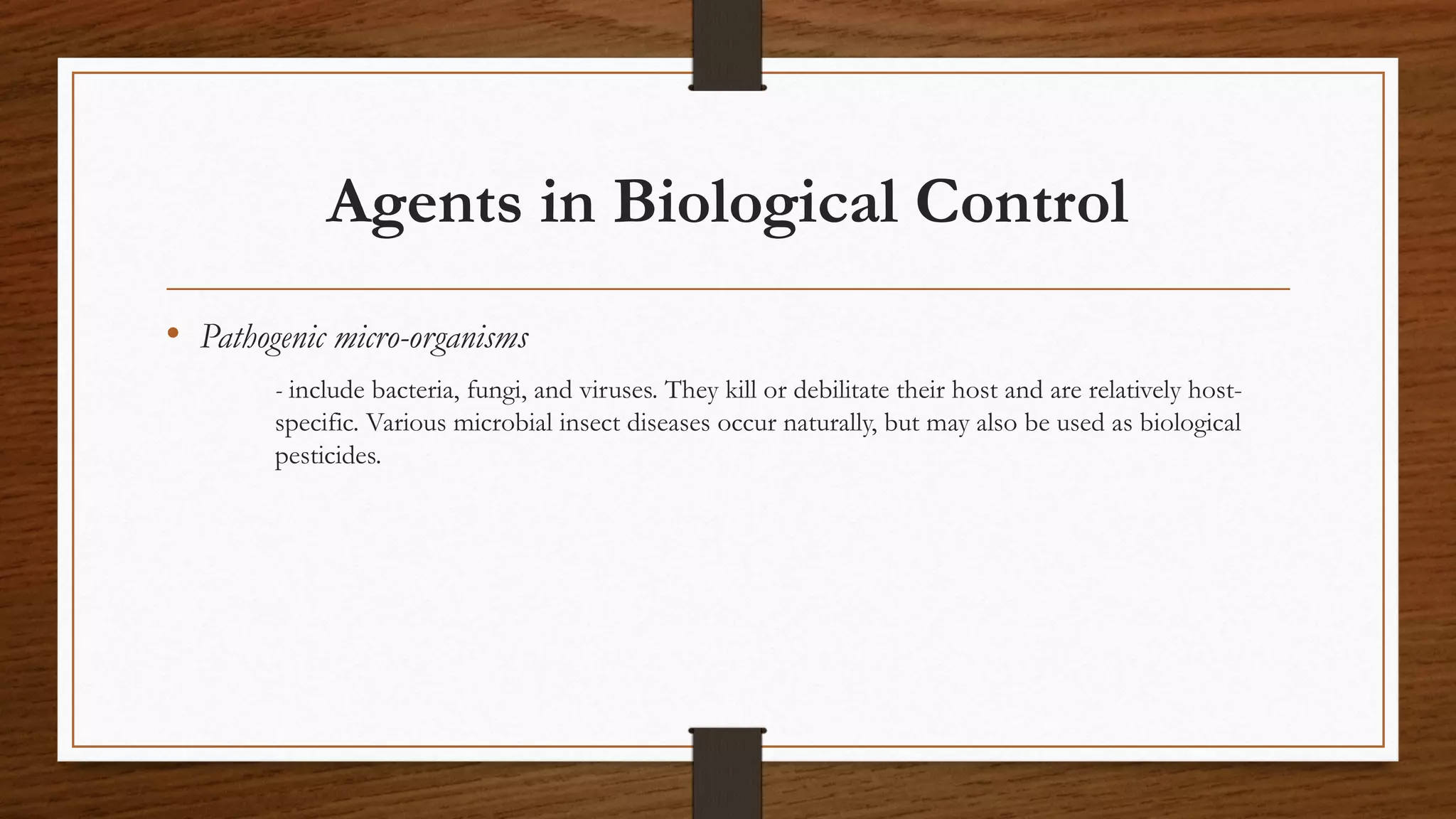 Biological Control | PPT