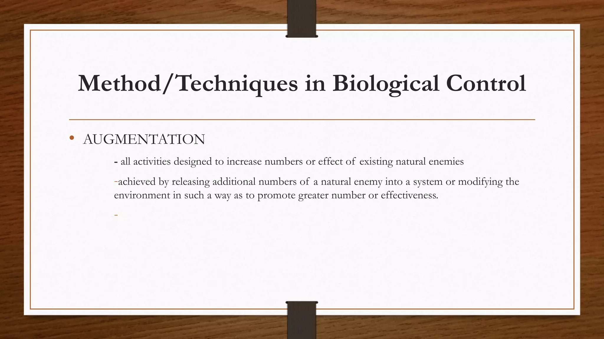 Biological Control | PPT