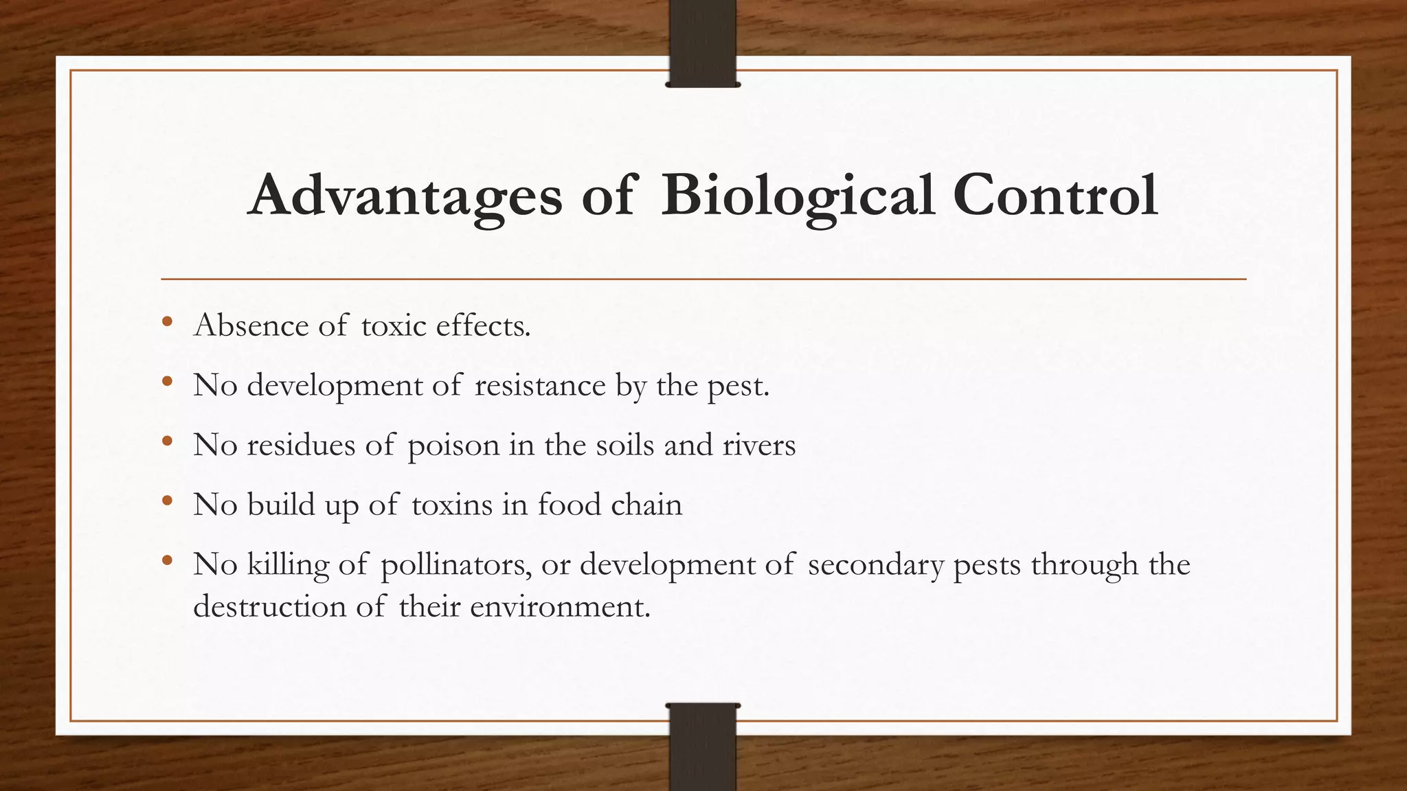 Biological Control | PPT
