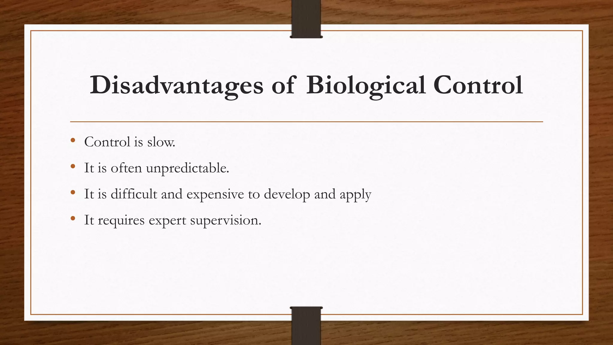 Biological Control | PPT