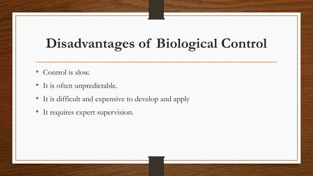 Biological Control | PPT