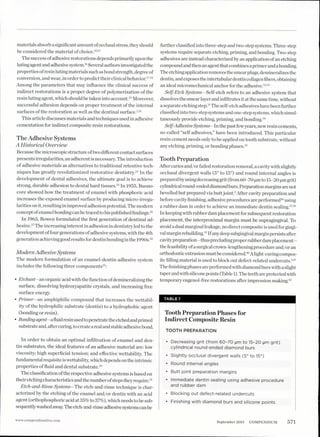 1. adhesive cementation of indirect composite inlays and onlays. a ...