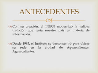1. INEGI | PPTX