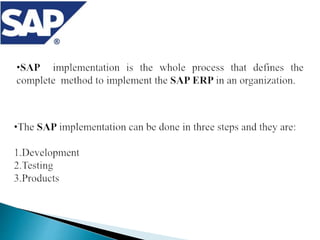 SAP SD Project Based Training Programme | PPT