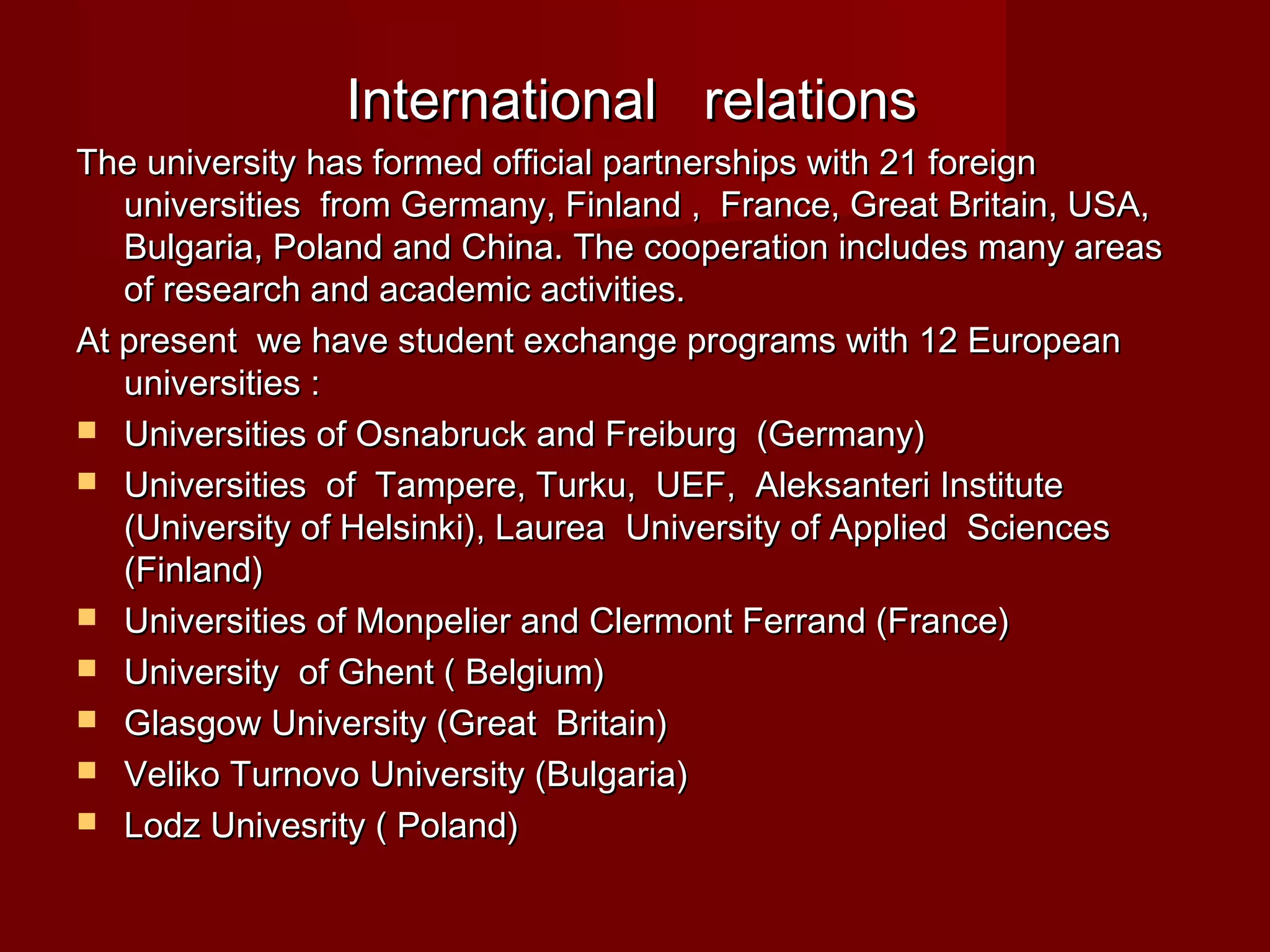 Tver State University | PPT