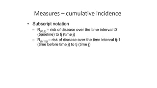 1.5.5 measures – cumulative incidence | PPTX