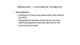 1.5.5 measures – cumulative incidence | PPTX