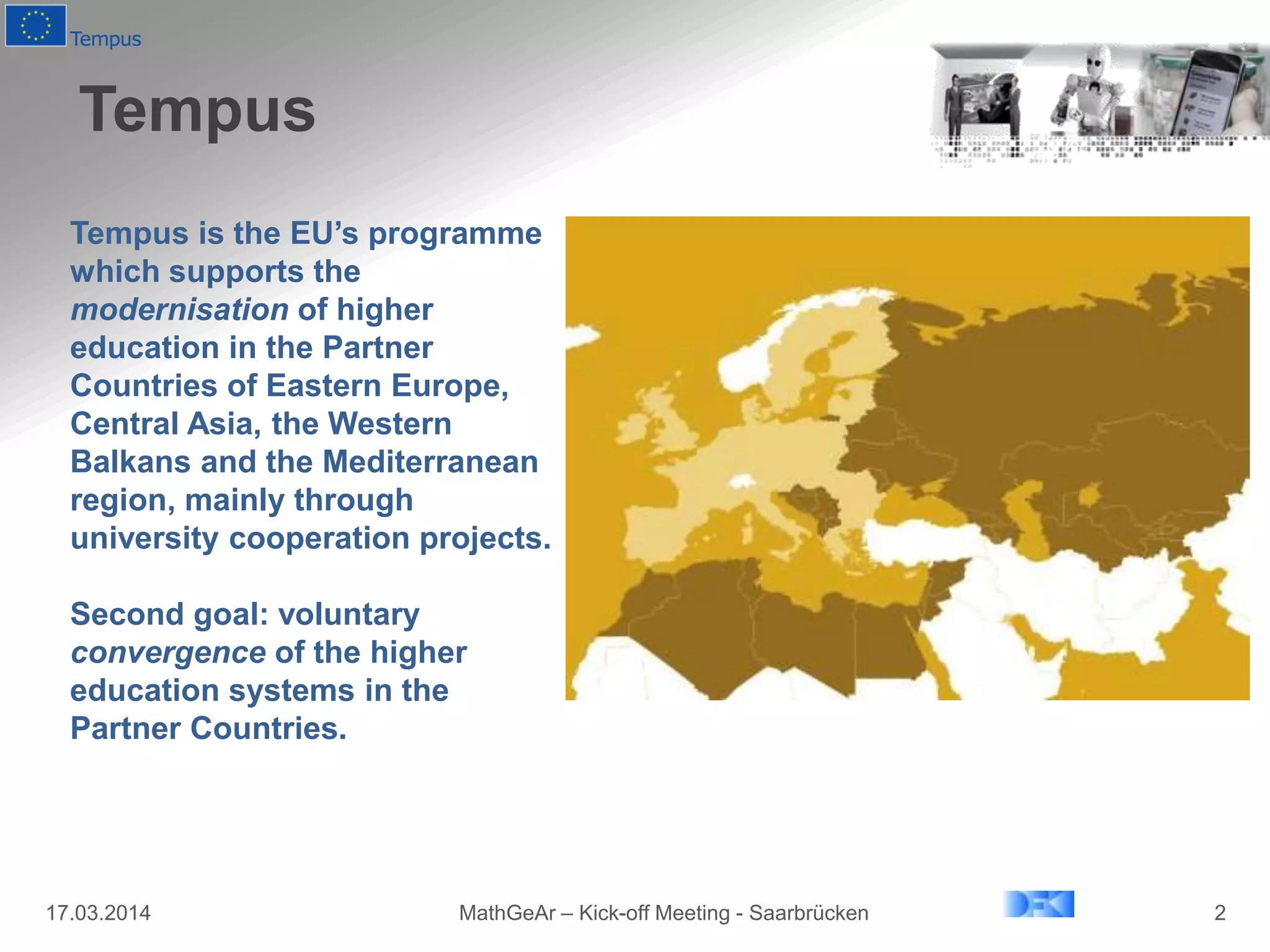 Tempus Program (Mission, History, Future) | PPTX