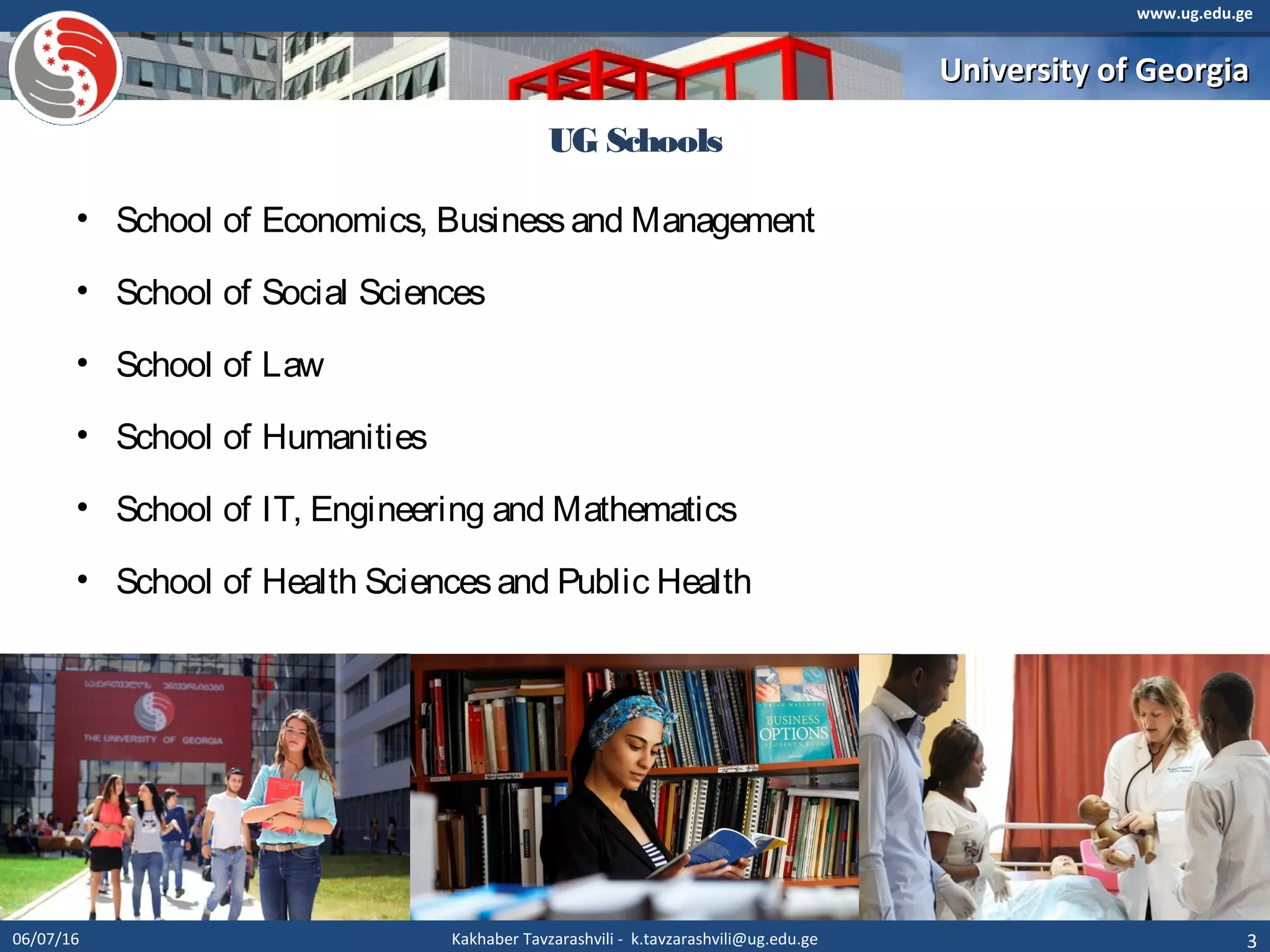 Partner Presentation: University of Georgia | PPT