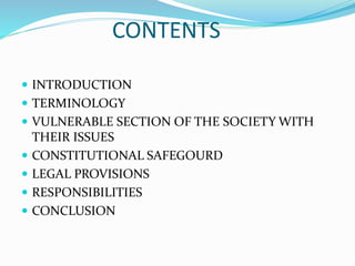 Presentation on protective discrimination | PPTX