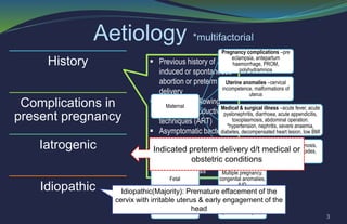 Pre term & premature rupture of membranes (prom) | PPTX