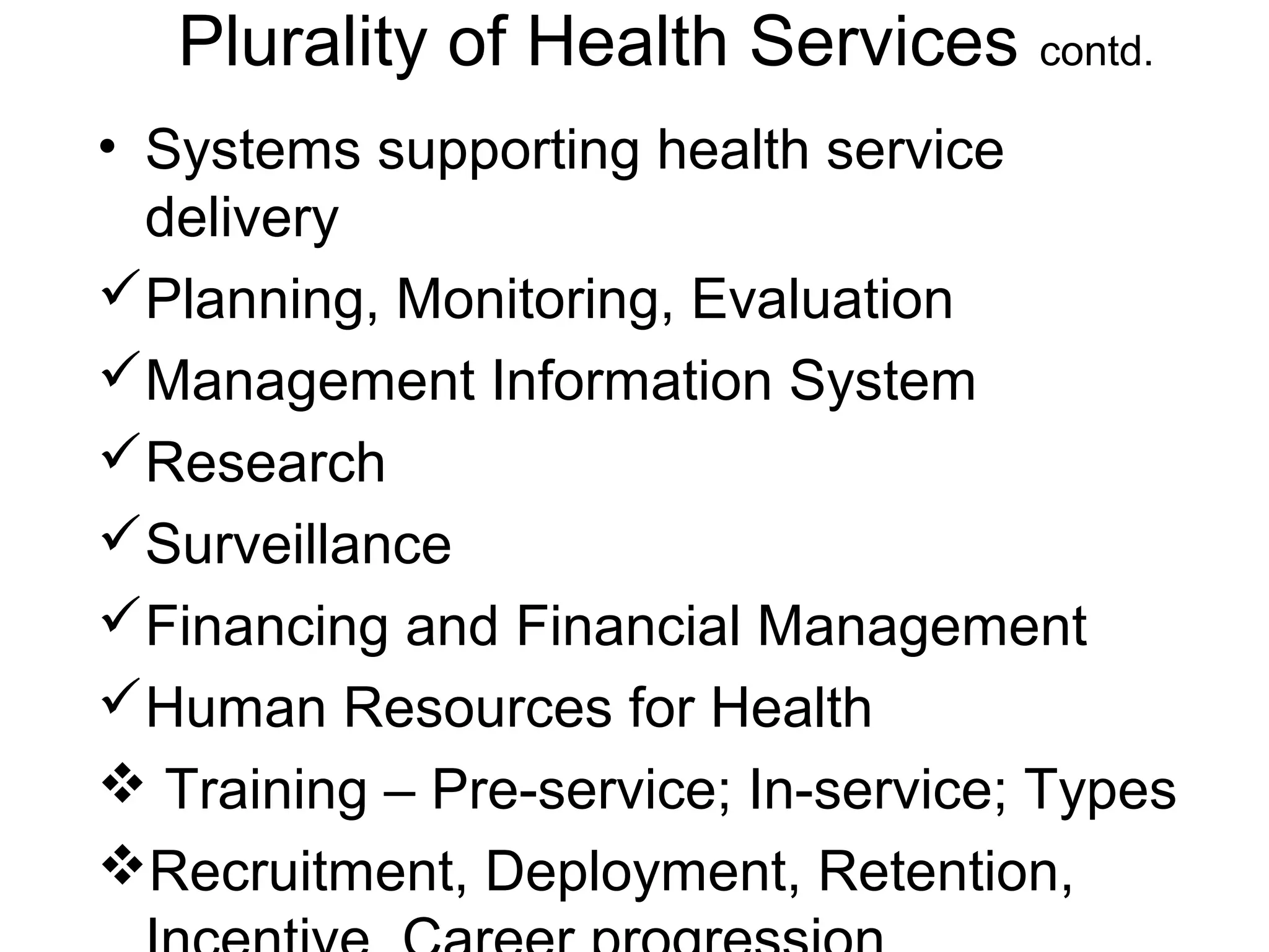 1. overview of health services | PPT