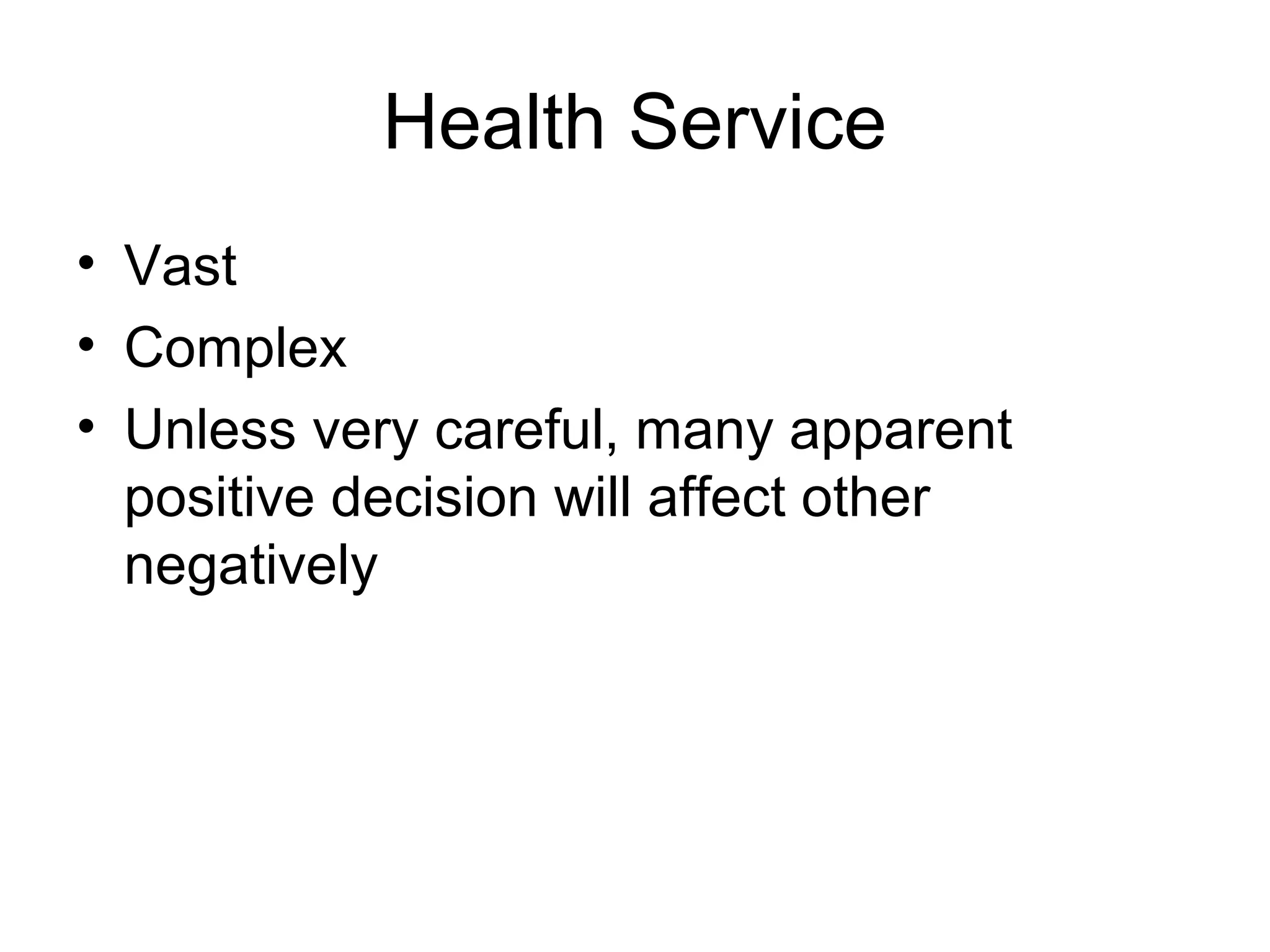 1. overview of health services | PPT