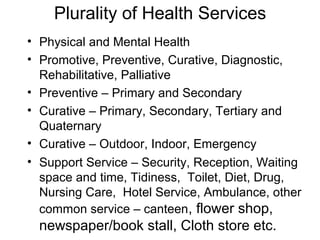 1. overview of health services | PPT