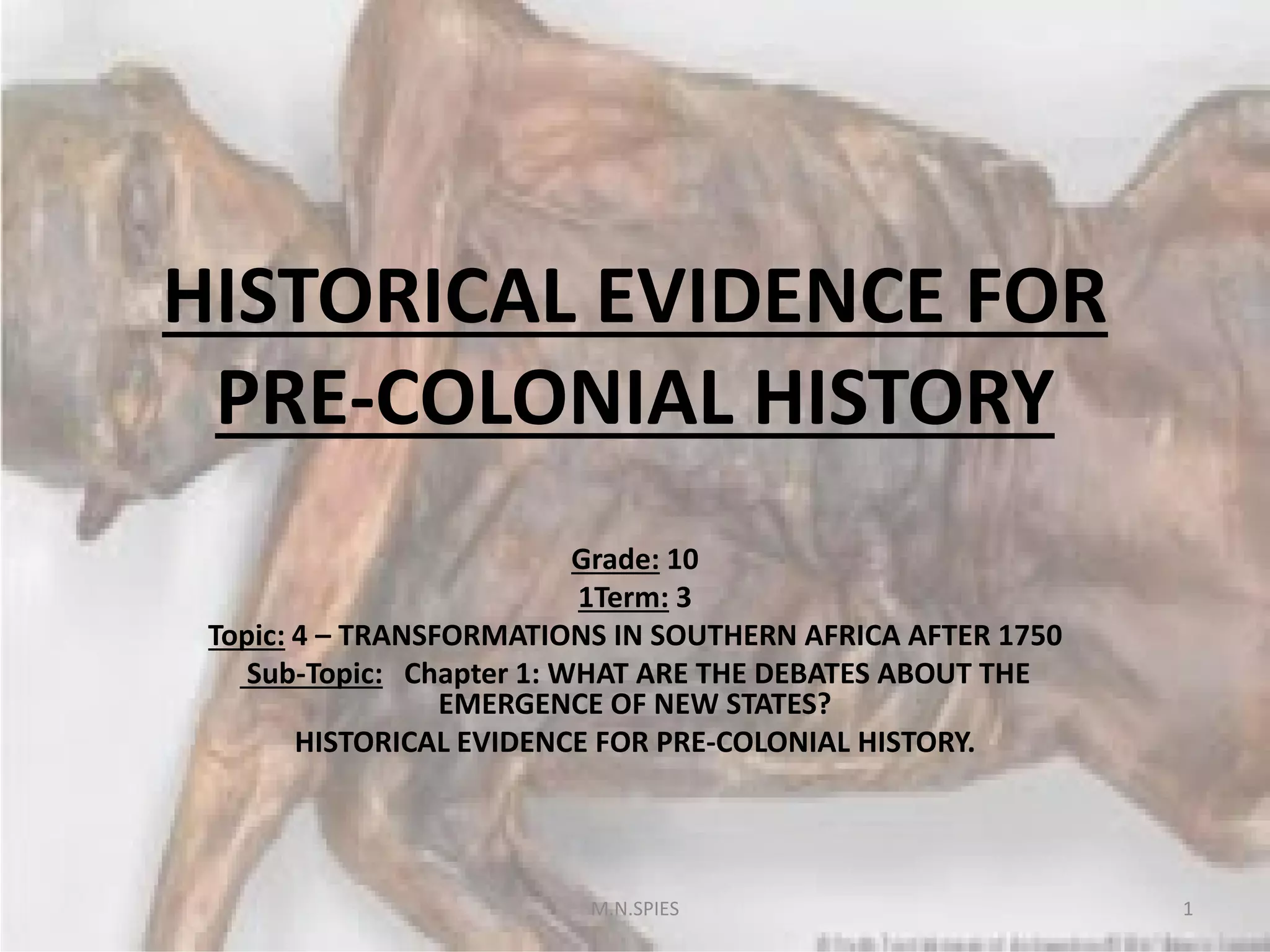 1. gr. 10 historical sources. | PDF