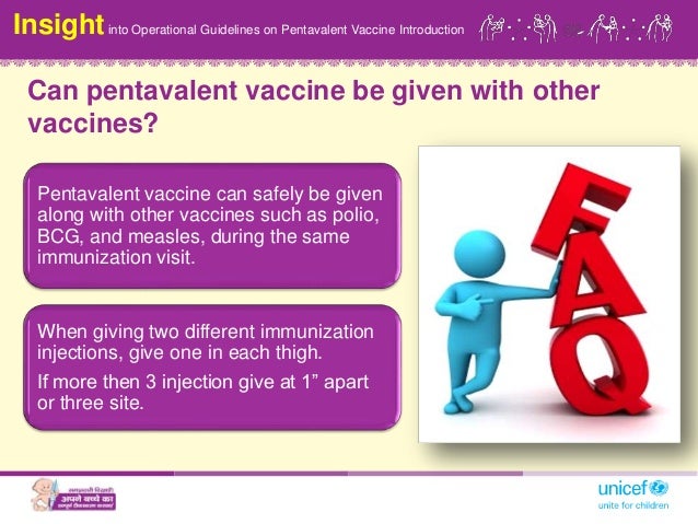 pentavalent operational guidleines design