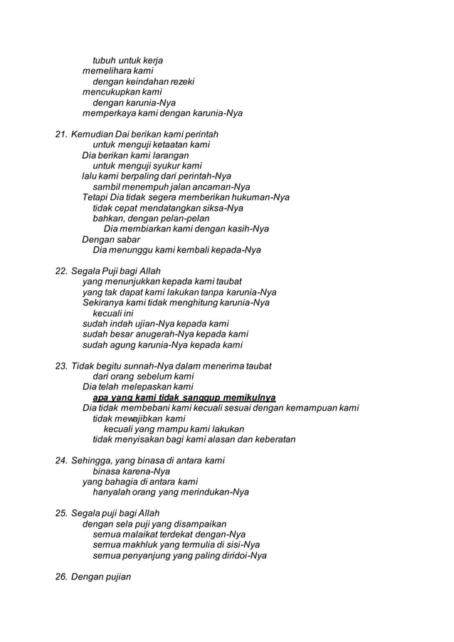 1. do'a imam as (menuja dan menuji) | PDF