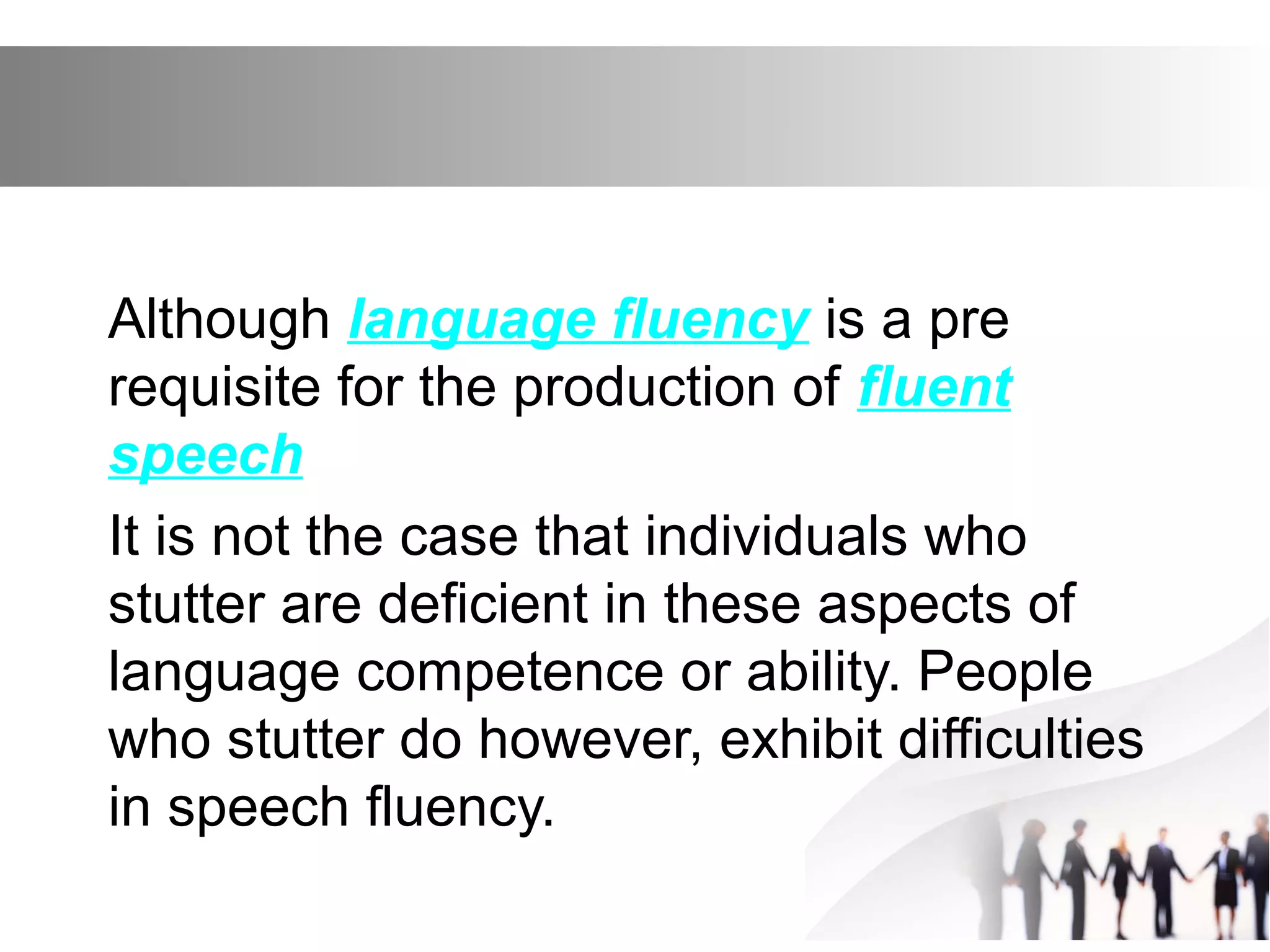 1. fluency introduction | PPT