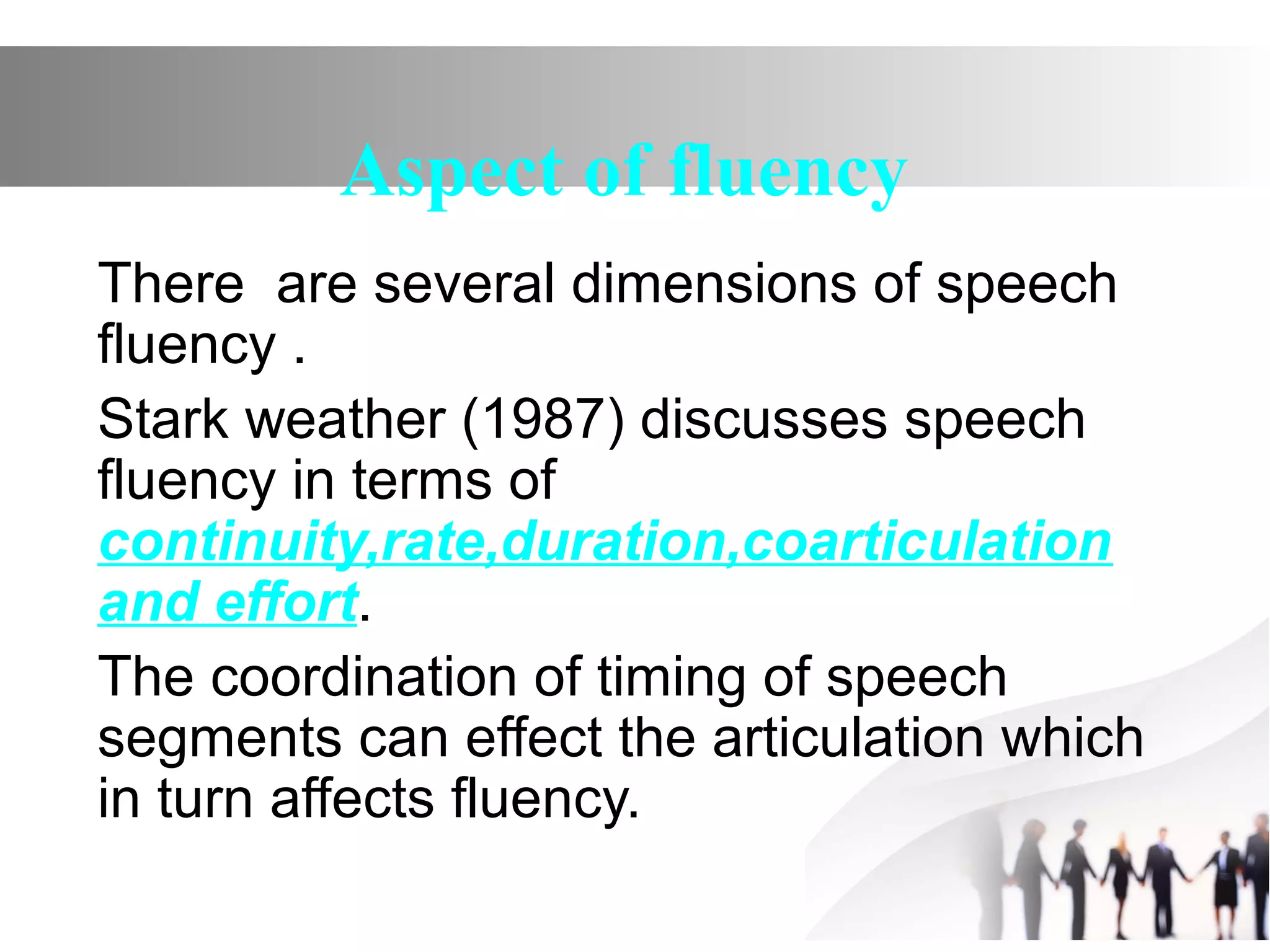1. fluency introduction | PPT