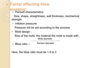 1. blow molding | PPT