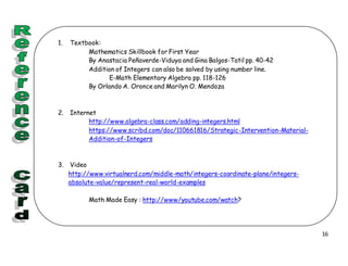 Strategic Intervention Material in Mathematics Grade 7 | DOCX