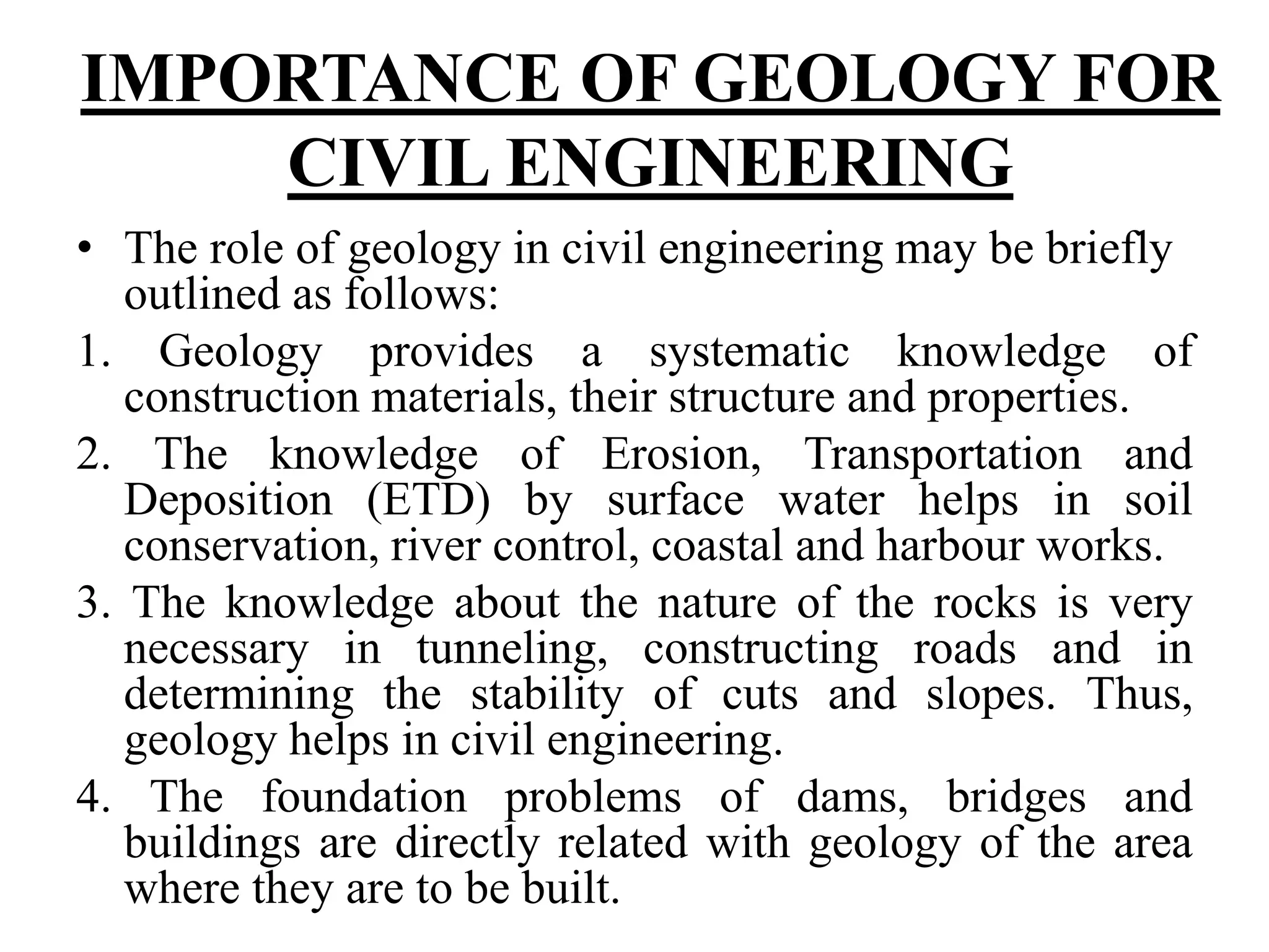 1.1 introduction of geology,Branches and Scope of Geology | PPTX