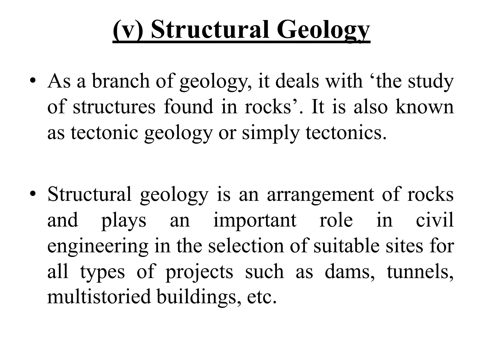 1.1 introduction of geology,Branches and Scope of Geology | PPTX