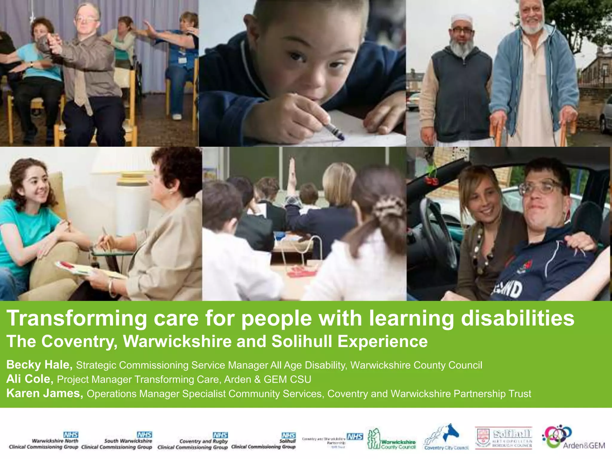 Transforming care for learning disabilities | PPTX