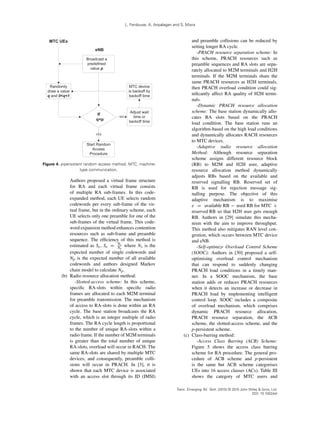 Congestion and overload control techniques in massive M2M systems: a survey | PDF