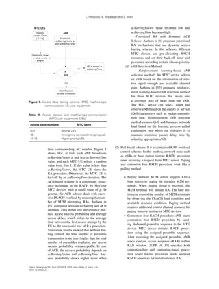 Congestion and overload control techniques in massive M2M systems: a survey | PDF