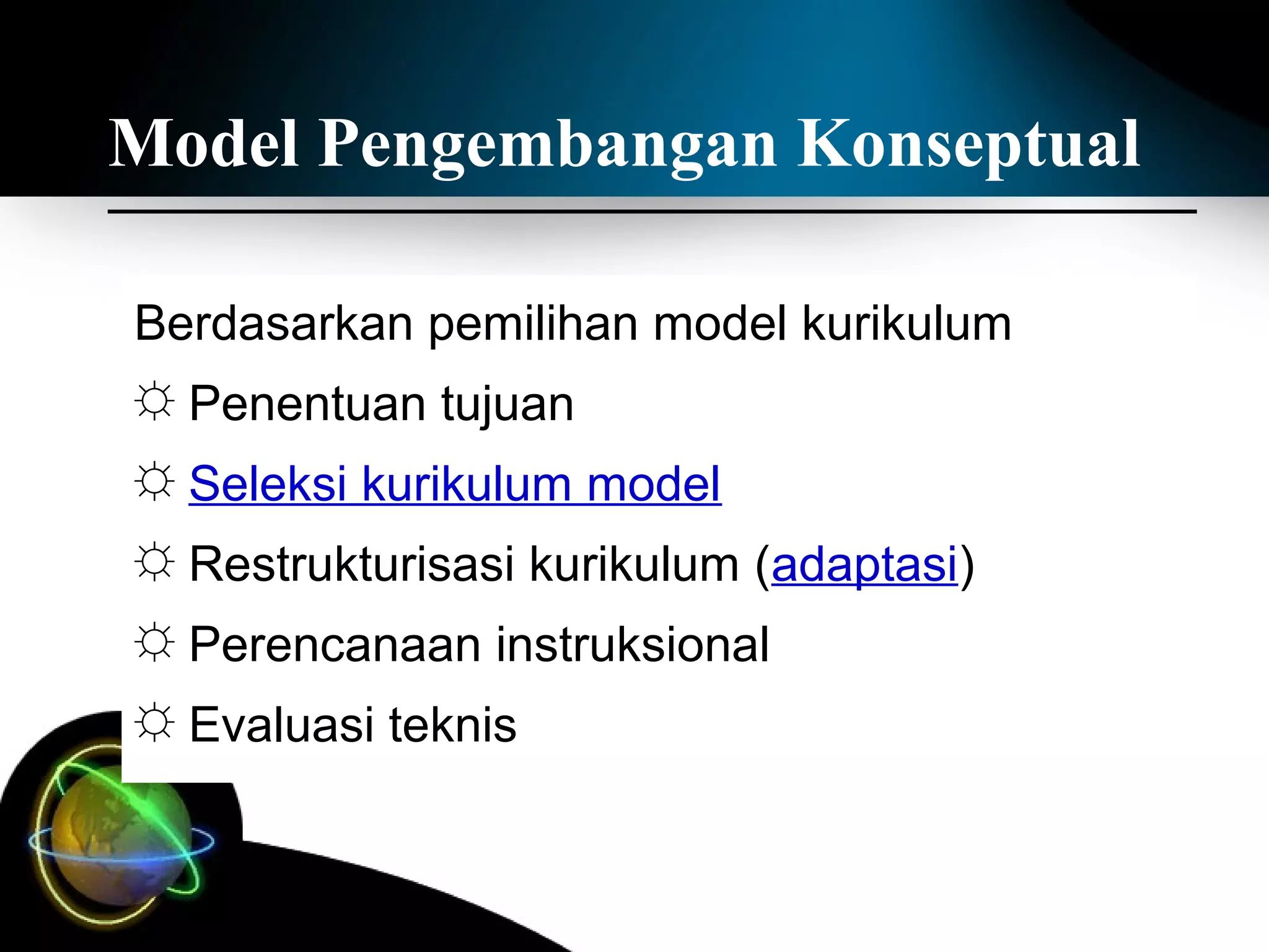 1. konsep dasar pengembangan kurikulum | PPT