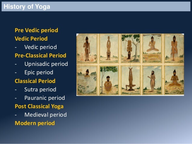 History of yoga