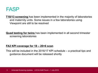1. Antenatal screening updates | PDF