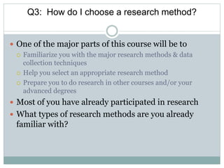 1. intro to research methods | PPT