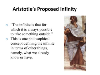 1. introduction to infinity | PPT