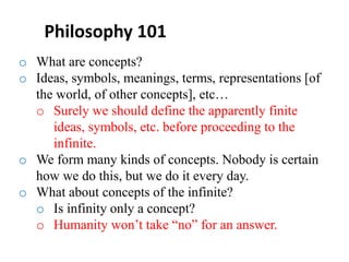 1. introduction to infinity | PPT