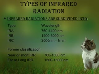 INFRARED RADIATION | PPT