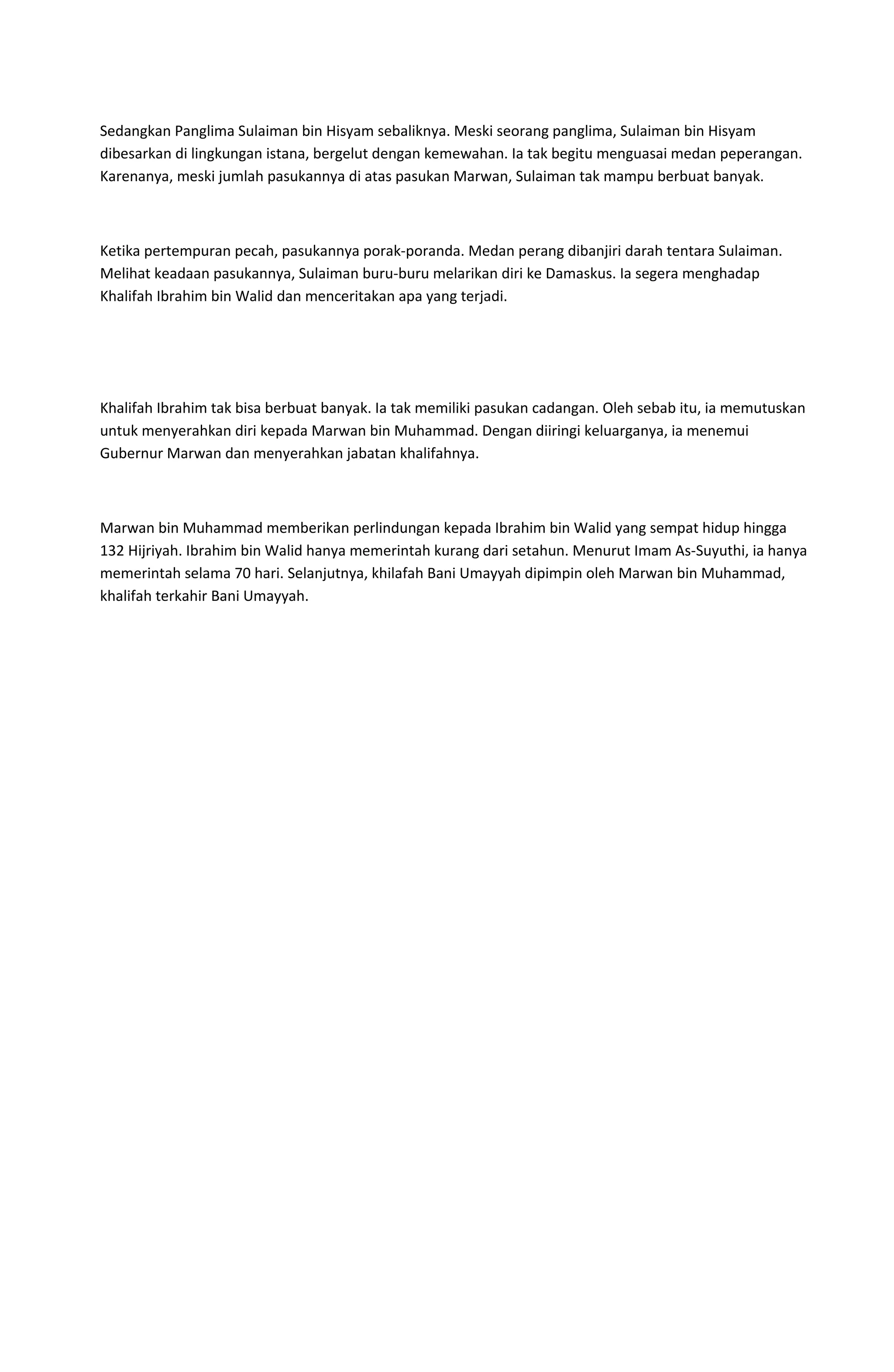 Biografi brahim bin walid | DOC