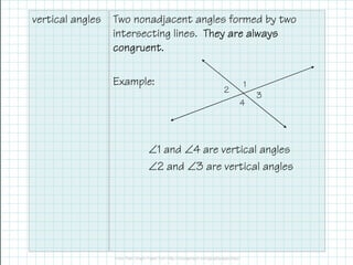 1.2.3 Pairs of Angles | PDF
