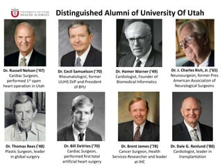 University of Utah Medical Education & Discovery (MED) / Rehabilitation ...