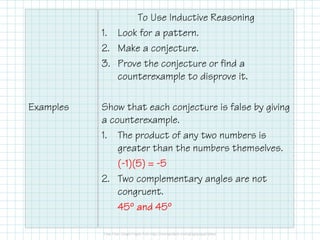 1.3.1 Inductive and Deductive Reasoning | PDF