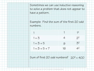 1.3.1 Inductive and Deductive Reasoning | PDF