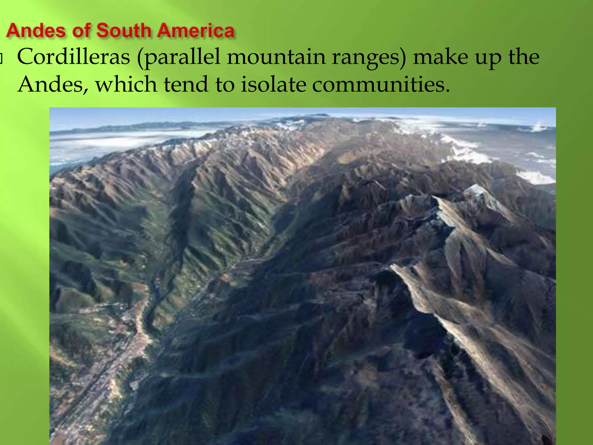 Physical Geography Latin America | PPT